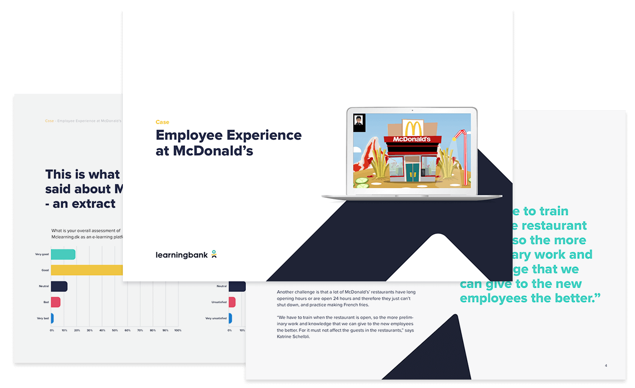 How McDonald's created Digital Employee Experience with Learningbank