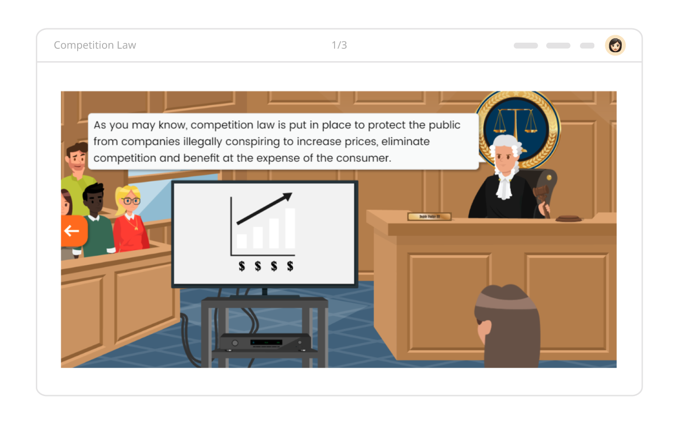 Familiarize employees with the Competition Law | Digital training