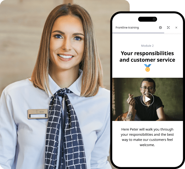 Learning and Training Platform for Hospitality Companies