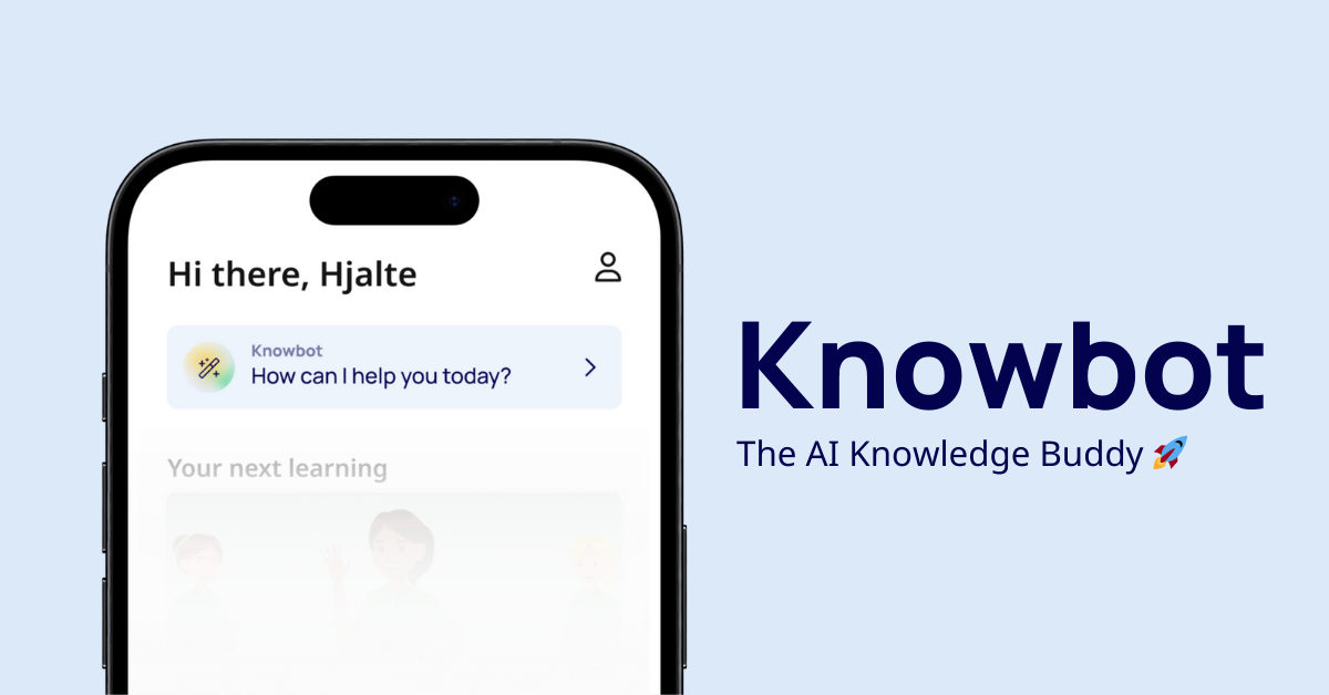 Knowbot: Instant Knowledge in Your Learning Platform