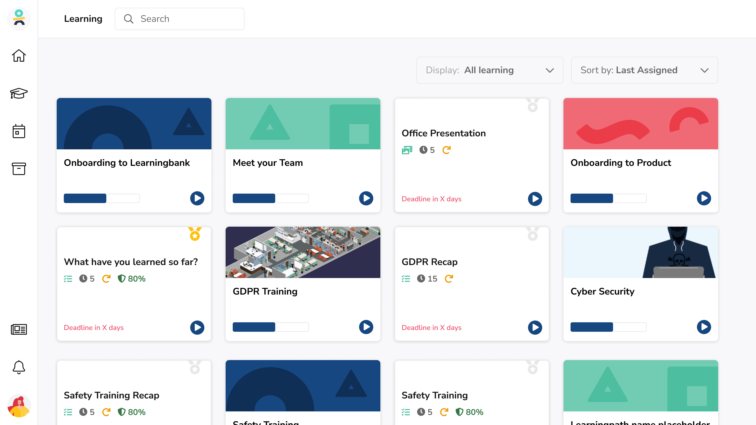 Let's explore the Learning Overview and Deep Linking